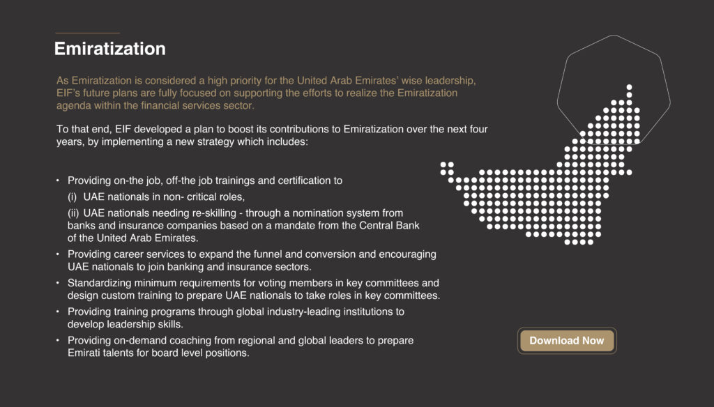 EIF Training – Emirates Institute of Finance